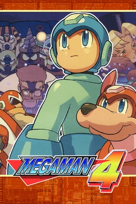 Megaman 4 Box Art