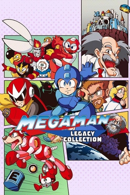 Grid for Mega Man Legacy Collection by AyanamiRei0 - SteamGridDB