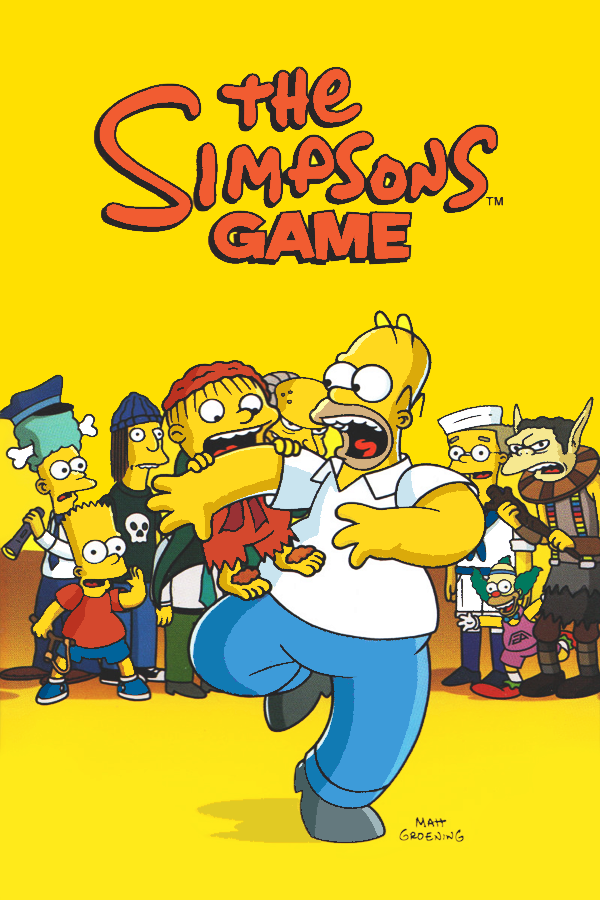 Grid for The Simpsons Game by iDarkLink - SteamGridDB