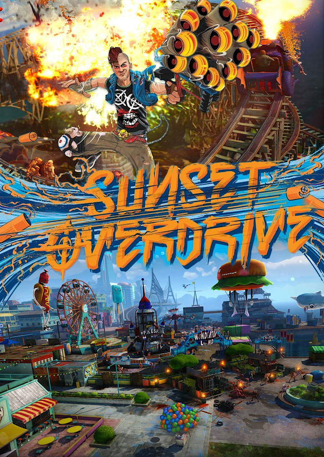Sunset Overdrive Wallpaper In Download Video Game Sunset Overdrive HD