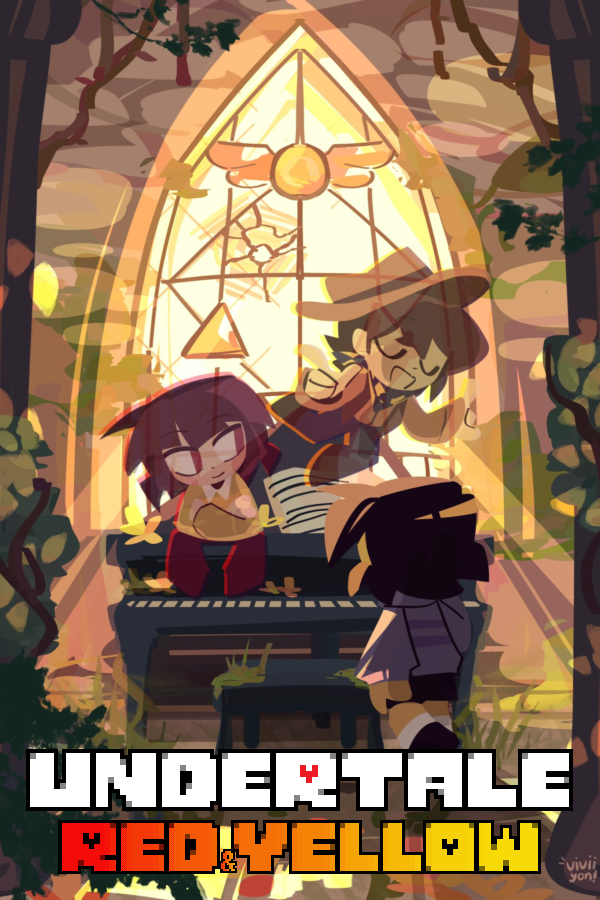 Grid for Undertale Red & Yellow by FernLeaves - SteamGridDB
