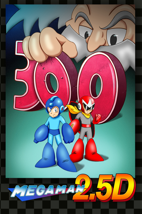 Grid for Mega Man 2.5D by crazyterabyte - SteamGridDB