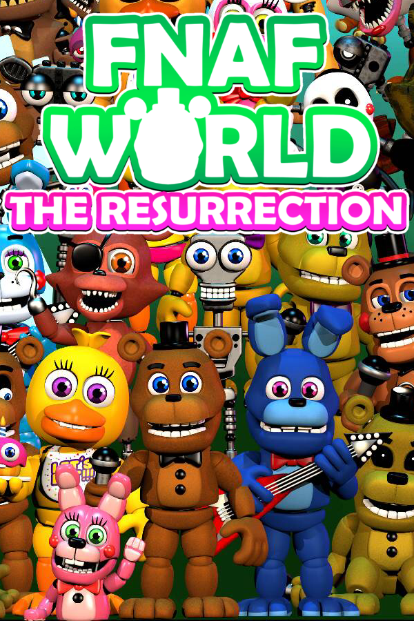 Fnaf World Poster By