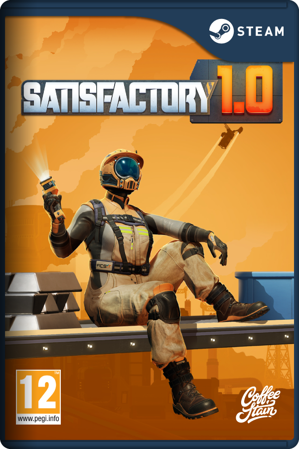 Grid for Satisfactory by Cacciateste - SteamGridDB