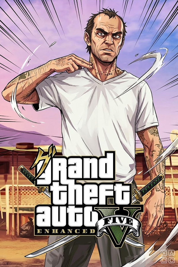 Grid for Grand Theft Auto V Enhanced by SalkorX - SteamGridDB