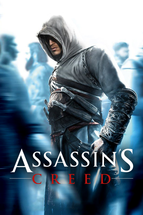 Assassin's Creed Covers with red text - SteamGridDB