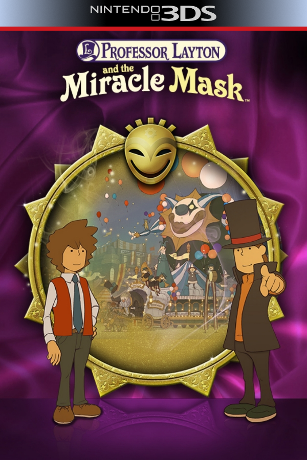 Grid for Professor Layton and the Miracle Mask by Gusto - SteamGridDB