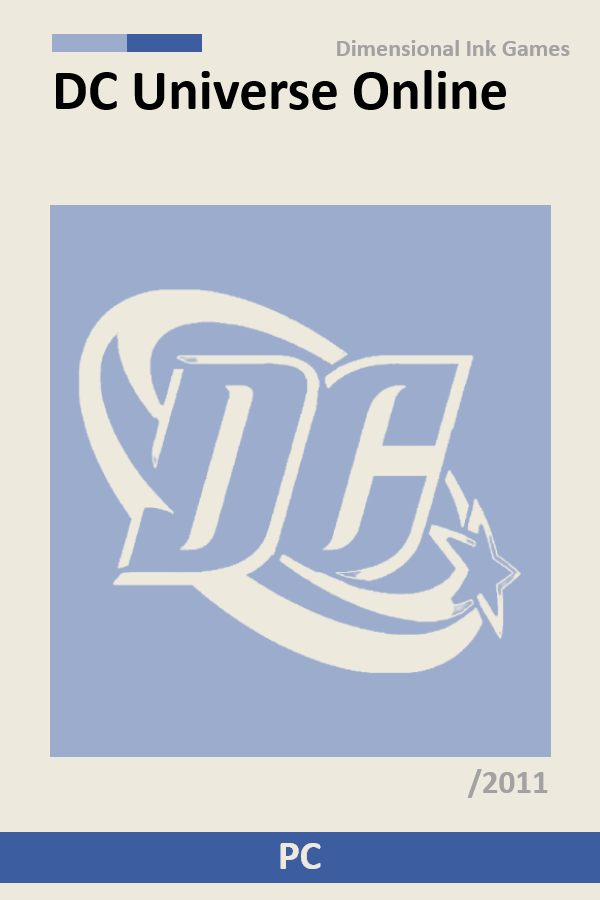 Logotipo De Dc Universe Online