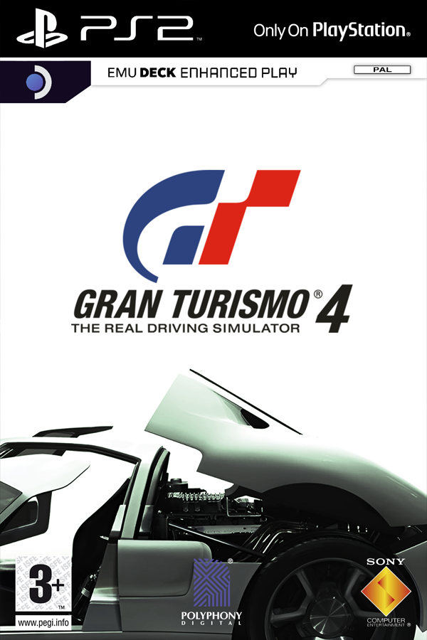 PlayStation 2 [Modern PS Style with Original Rating] - SteamGridDB