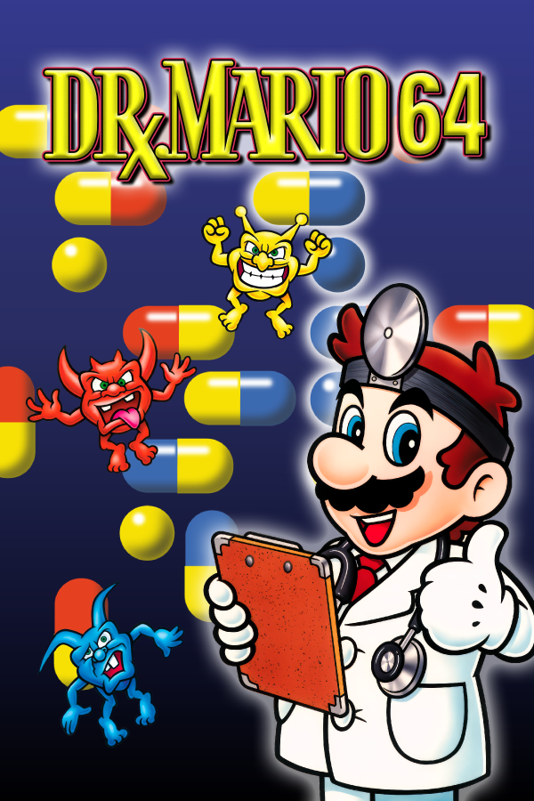 Grid for Dr. Mario 64 by D'Sparil - SteamGridDB