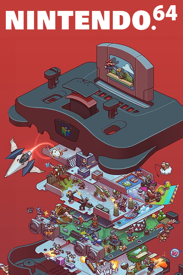 Grid for Nintendo 64: Nintendo Switch Online by Razcal - SteamGridDB