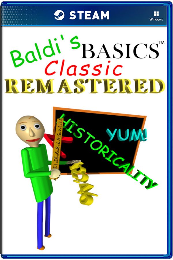 Grid for Baldi's Basics Classic Remastered by Andreas 01 - SteamGridDB