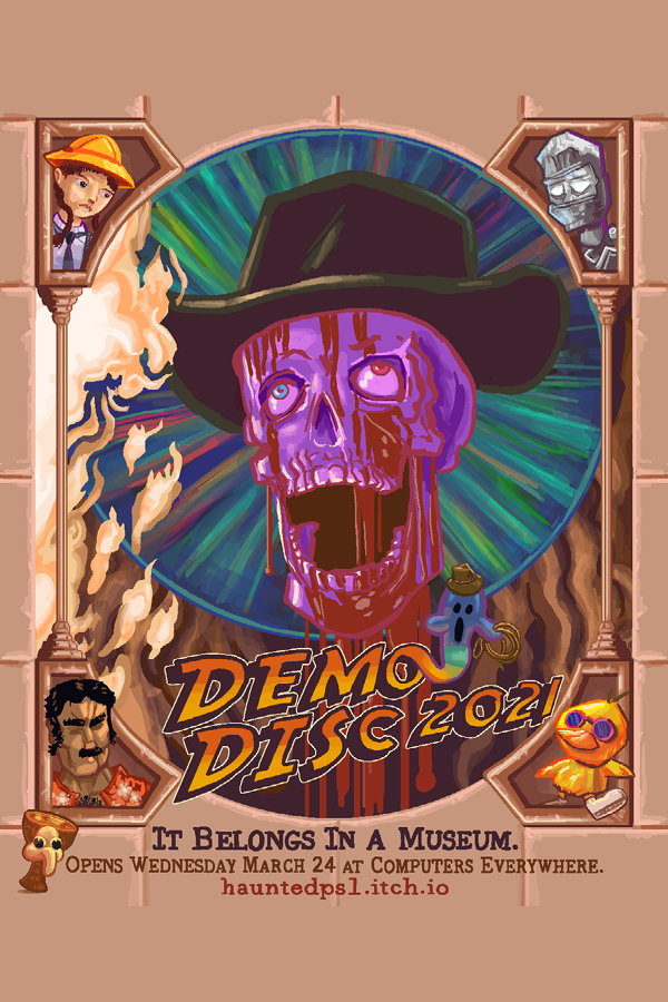 Grid for Haunted PS1 Demo Disc 2021 by ModernYasha - SteamGridDB