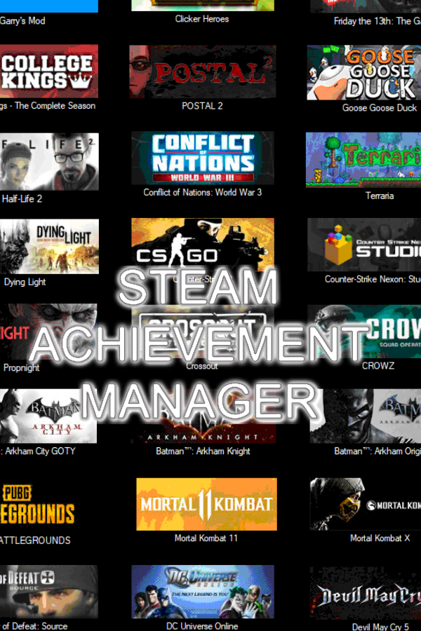 Grid for Steam Achievement Manager (Program) by Mart1ny - SteamGridDB