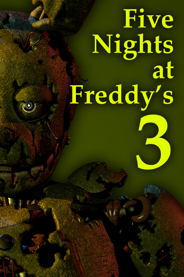 Grid for Five Nights at Freddy's 3 by Albedo the Fox - SteamGridDB