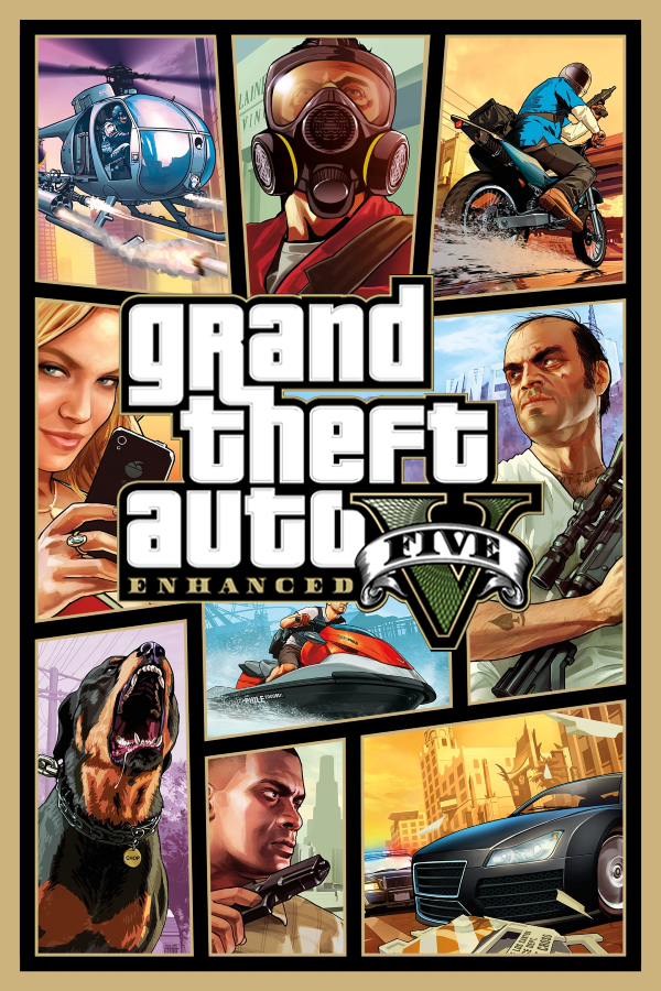 Grid for Grand Theft Auto V Enhanced by whativydo - SteamGridDB