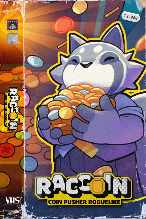 Raccoin: Coin Pusher Roguelike - SteamGridDB