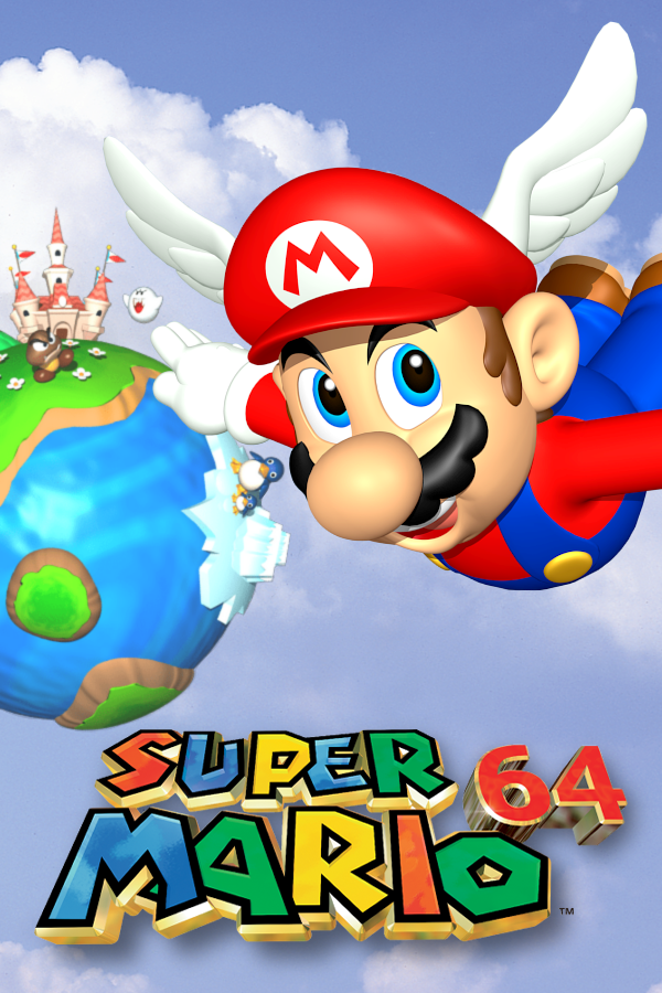 Grid for Super Mario 64 by Haxy - SteamGridDB