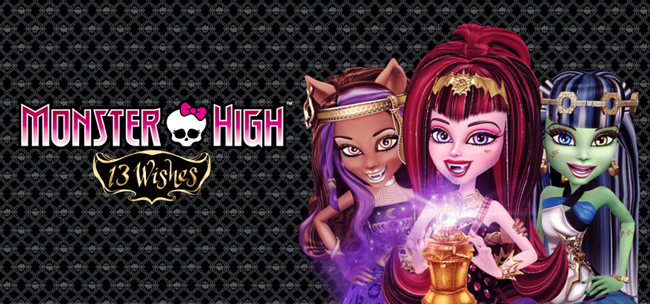Monster High 13 Wishes Logo Monster High 13 Wishes Haunt The Casbah