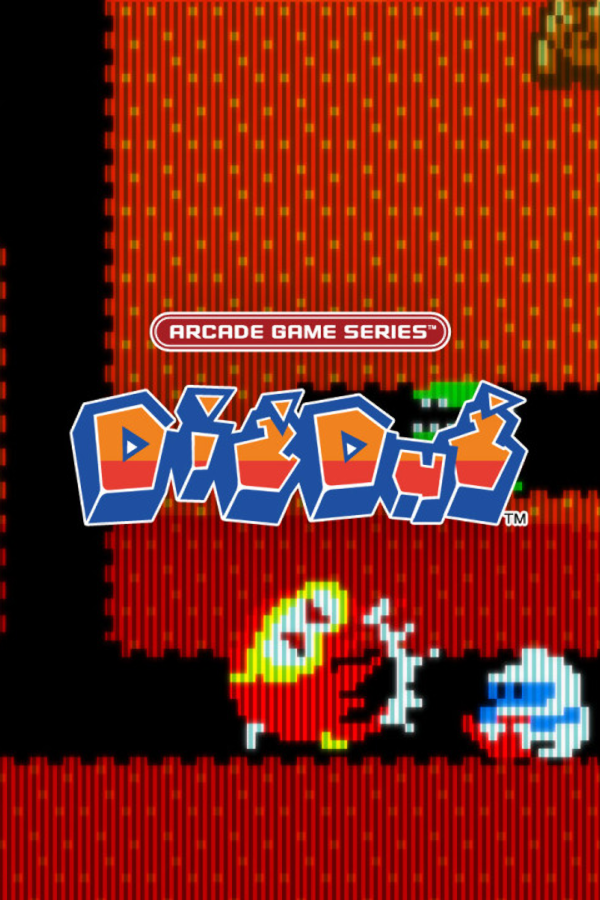 Grid for Arcade Game Series: Dig Dug by Hyeron - SteamGridDB