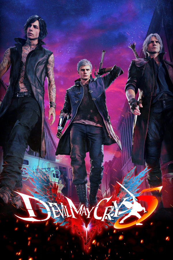 Devil May Cry Artworks I use - SteamGridDB