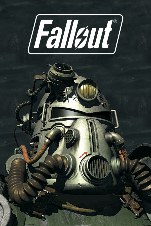 fallout white logos in the same place - SteamGridDB
