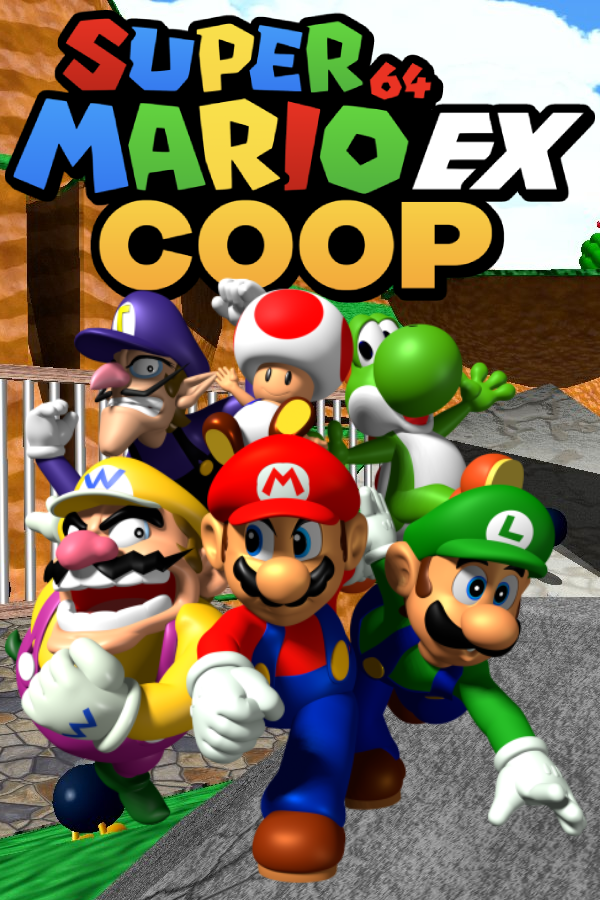 Super Mario 64 Ex Co-op - SteamGridDB
