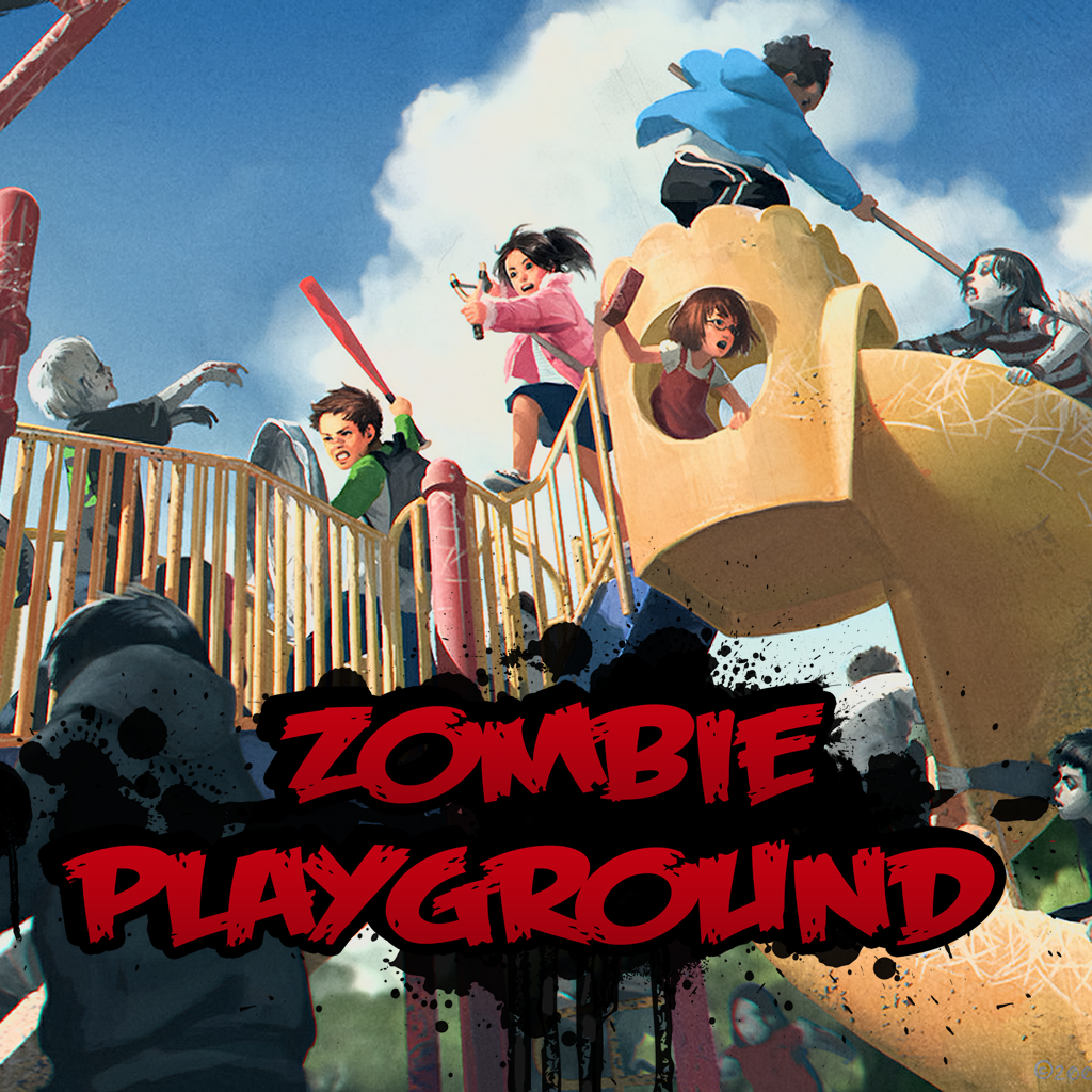 Zombie Playground Wallpaper In