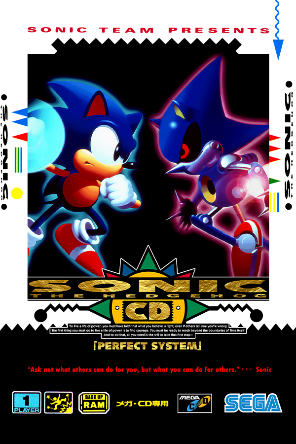 Sonic the Hedgehog CD Restored - SteamGridDB