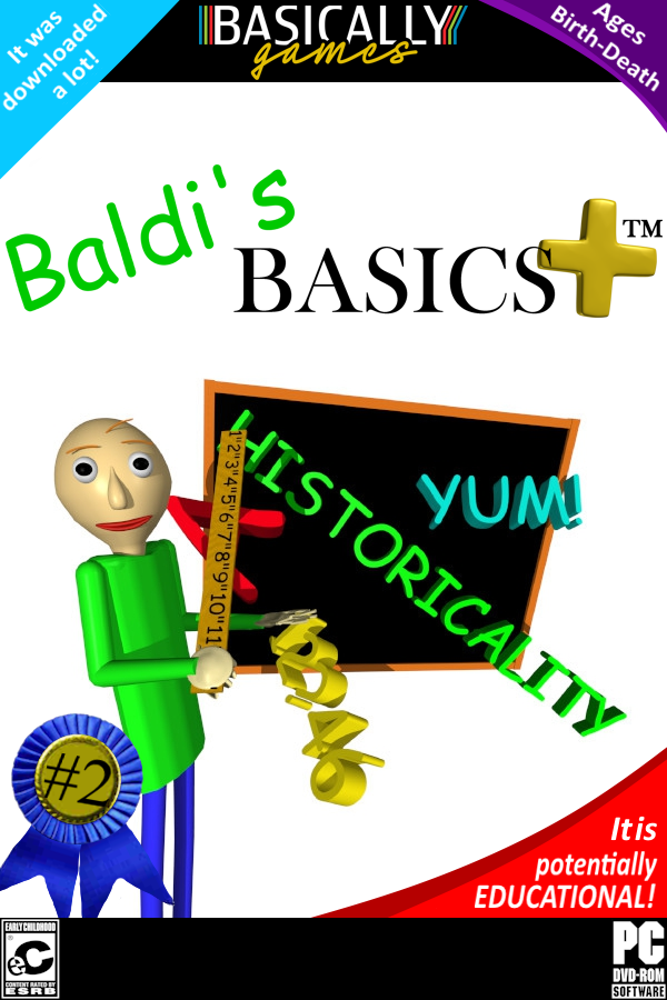 Grid for Baldi's Basics Plus by soapie. - SteamGridDB