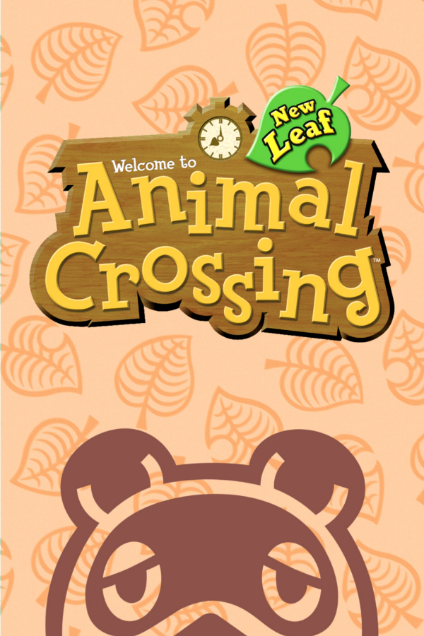 New Leaf Animal Crossing Logo HD Wallpaper: Animal Crossing Animal