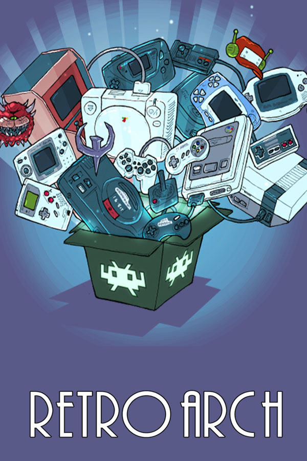 Grid for RetroArch by DonT. - SteamGridDB