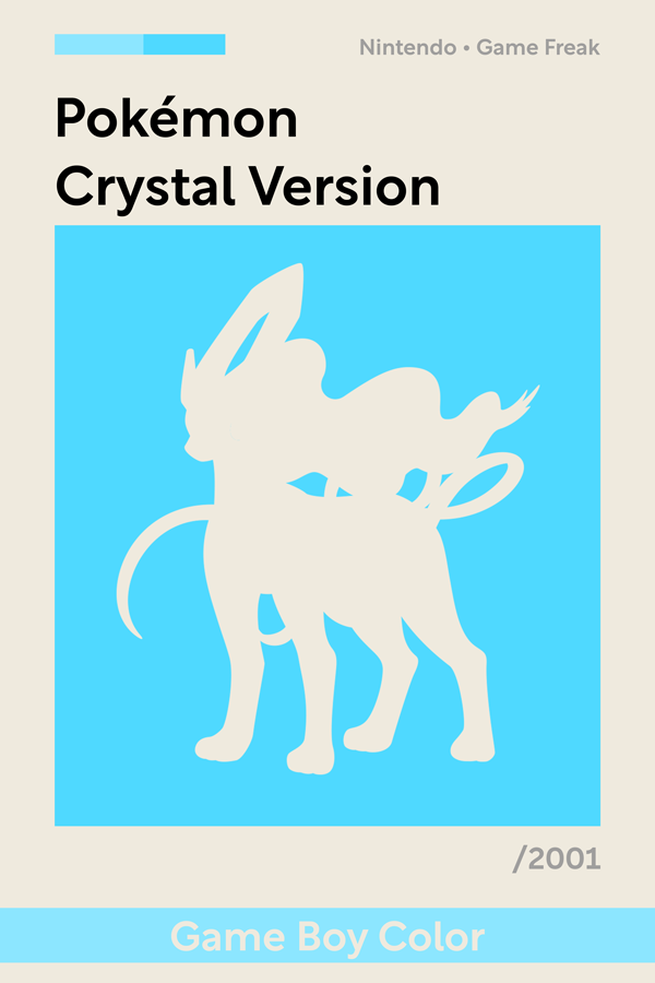 Grid for Pokémon Crystal Version by CalliEcho - SteamGridDB