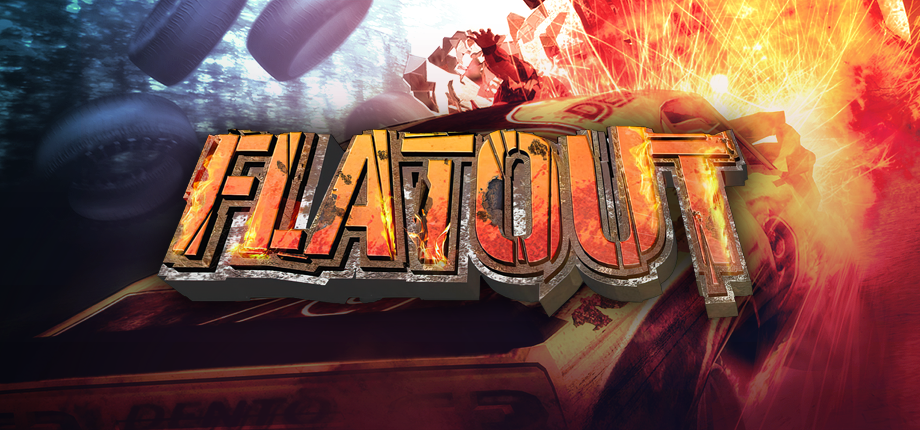 Flatout Logo FlatOut (2004, PC / PS2 / Xbox) Review YouTube