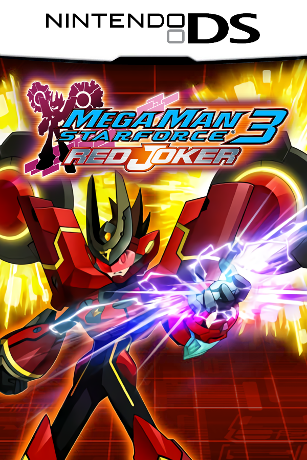 Megaman Starforce 3 Red Joker Wallpaper Logos Mega Man Star Force 3