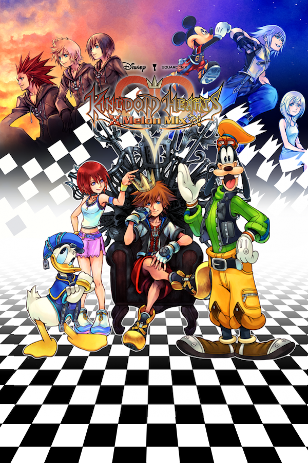 Grid for Kingdom Hearts Melon Mix by ReturnOfTheMari - SteamGridDB