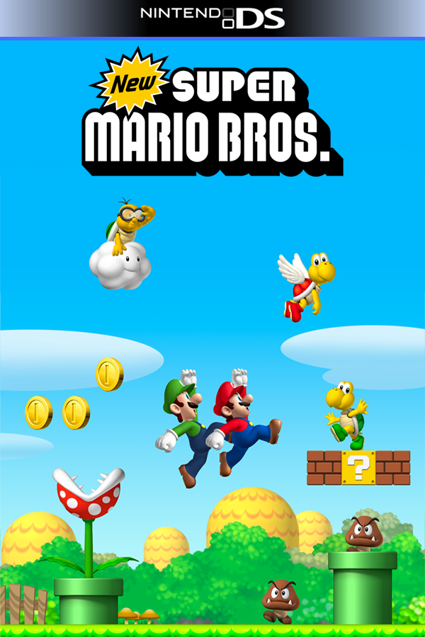 Grid for New Super Mario Bros. by Gusto - SteamGridDB