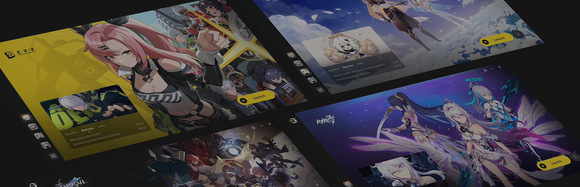 Hero for HoYoPlay (Program) by Morra - SteamGridDB