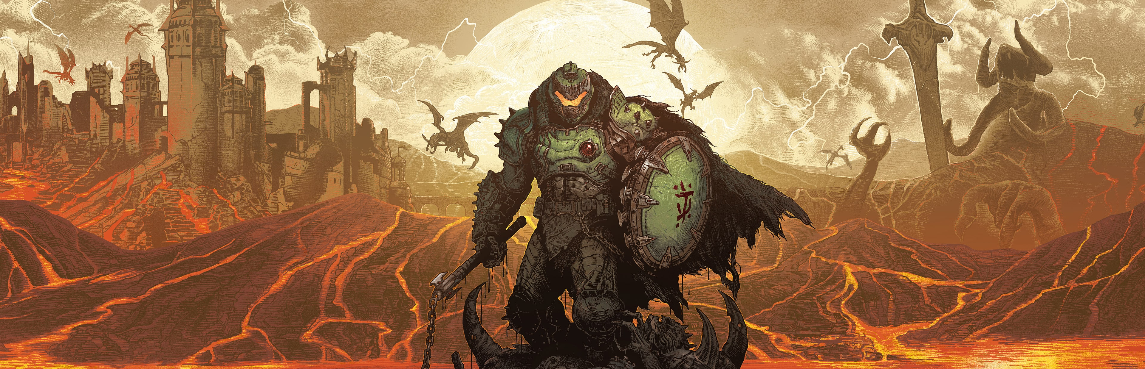 Hero for DOOM: The Dark Ages by Jade Jetts - SteamGridDB