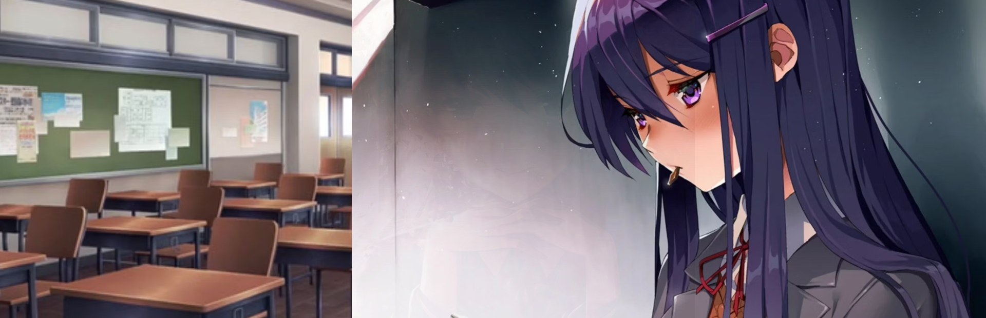 Hero for Doki Doki Literature Club by Elephantoman38 - SteamGridDB