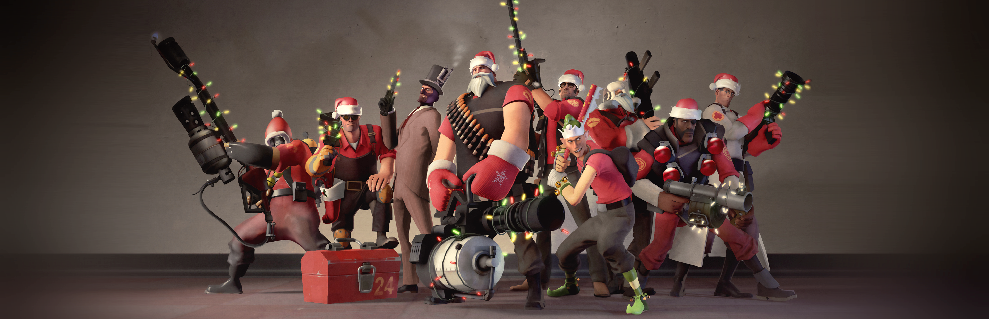 Team Fortress Wallpaper Christmas
