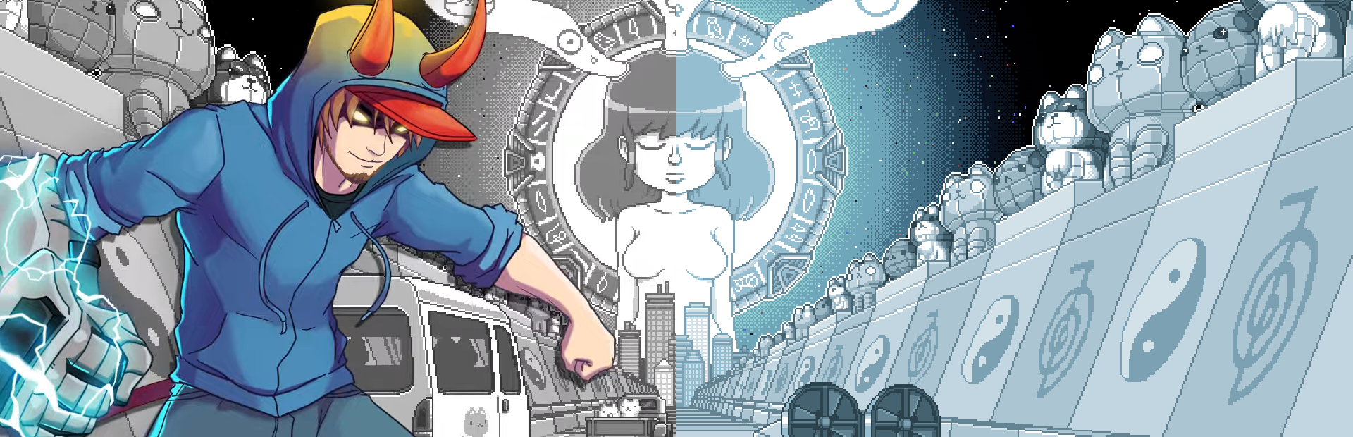 Pixel Devil and the Broken Cartridge - SteamGridDB