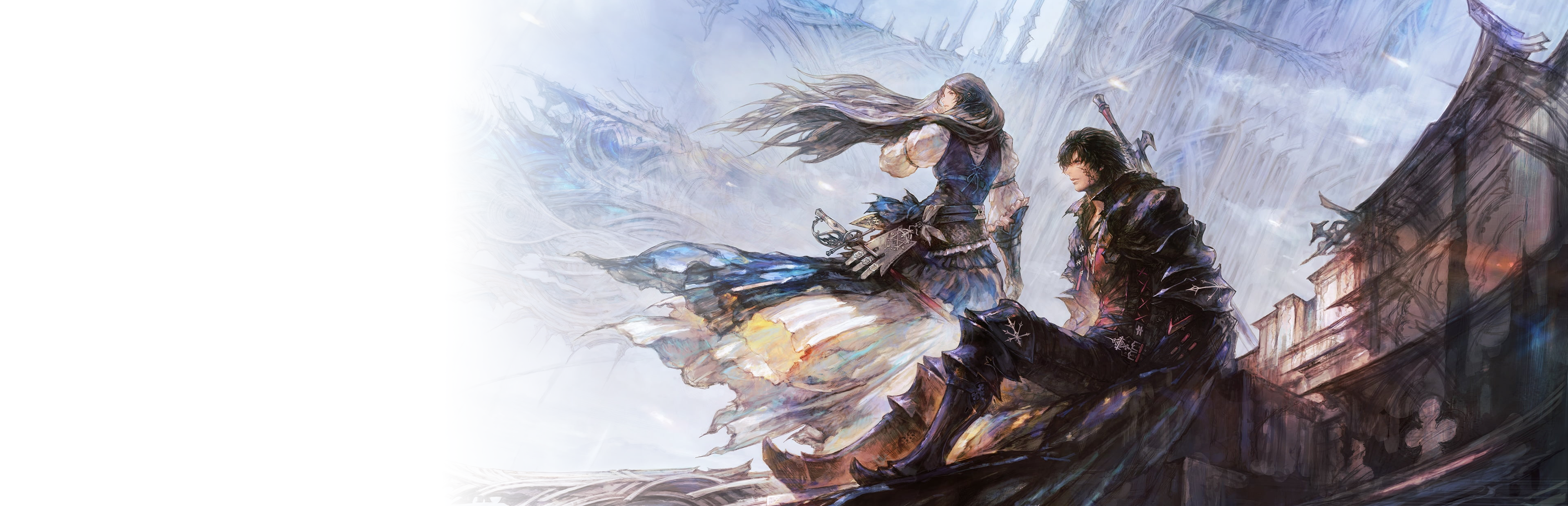 Final Fantasy Banners white BG for logo - SteamGridDB