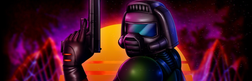 Hero for Neon Overdrive by theoutrider - SteamGridDB