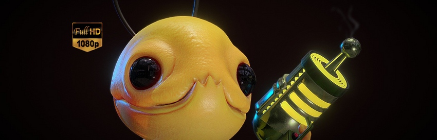 Hero for Alien Hominid HD by cardioid - SteamGridDB