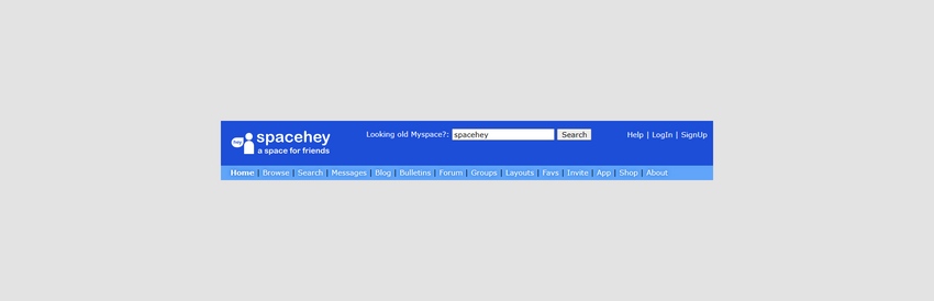 Spacehey (Website) - SteamGridDB