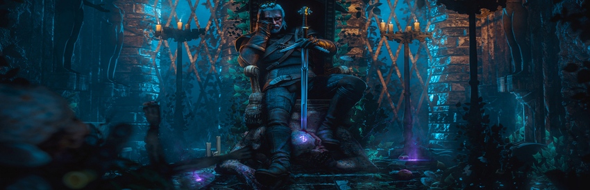 Hero for The Witcher 3: Wild Hunt by excalibur - SteamGridDB