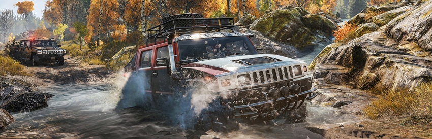 Hero for SnowRunner by night - SteamGridDB