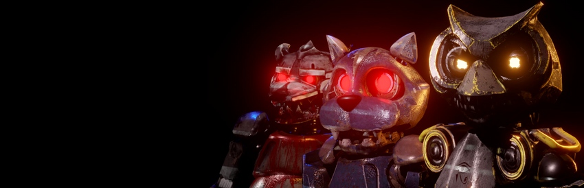 Hero for CASE: Animatronics by Xerlientt - SteamGridDB