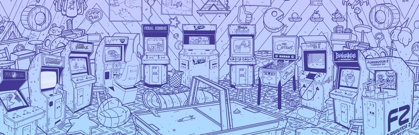 Hero for An Arcade Full of Cats by Lunecho - SteamGridDB
